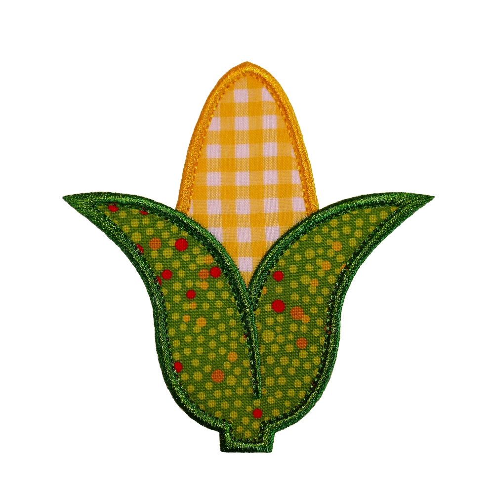 Big Dreams Embroidery: CORN COB Machine Embroidery Applique Design Pattern