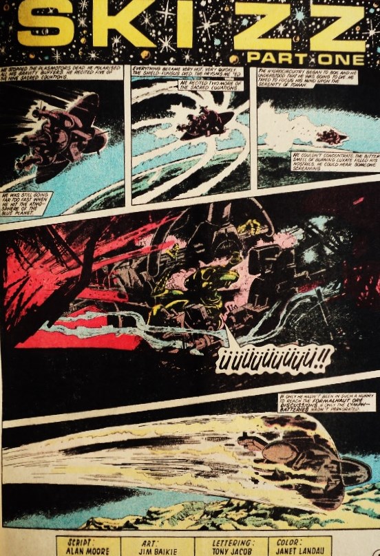 Arion's Archaic Art: Skizz - Alan Moore & Jim Baikie