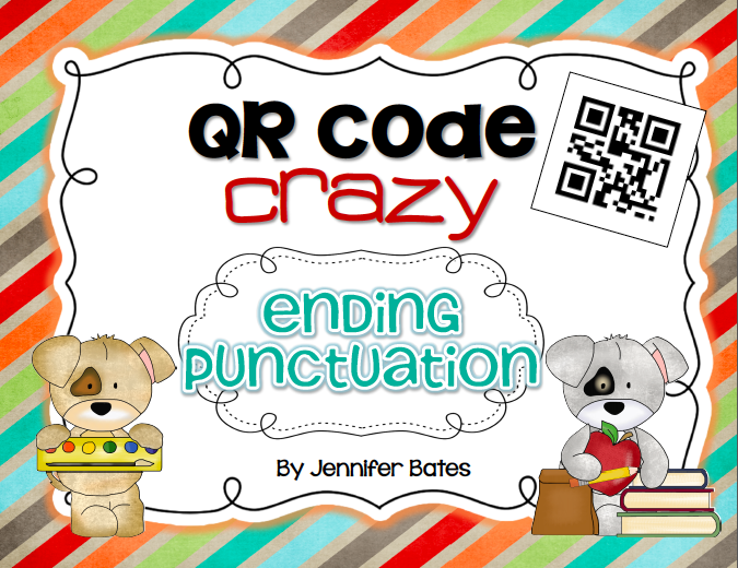 Finally in First: Ending Punctuation QR Code Center