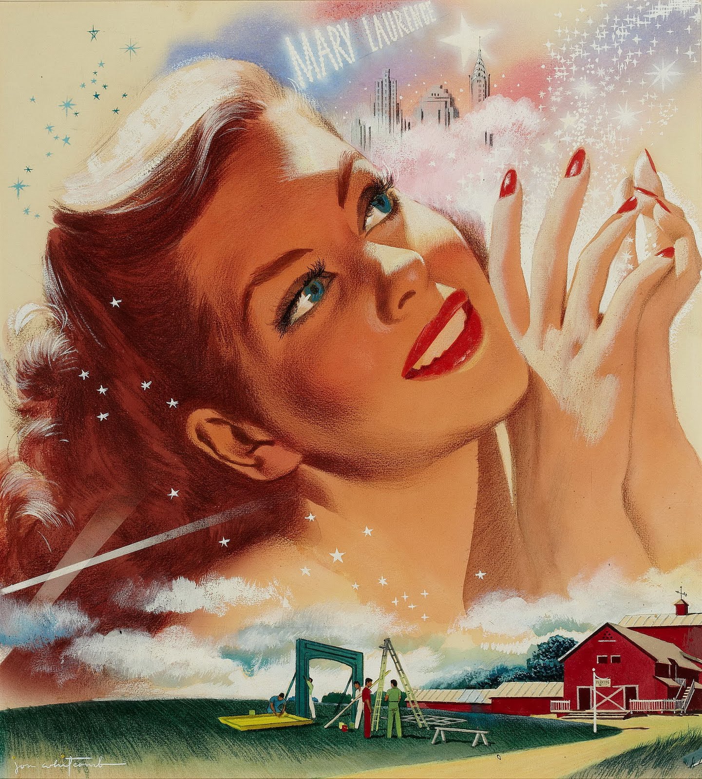 Masters of Illustrations – Jon Whitcomb – Pin Up and Cartoon Girls Art ...
