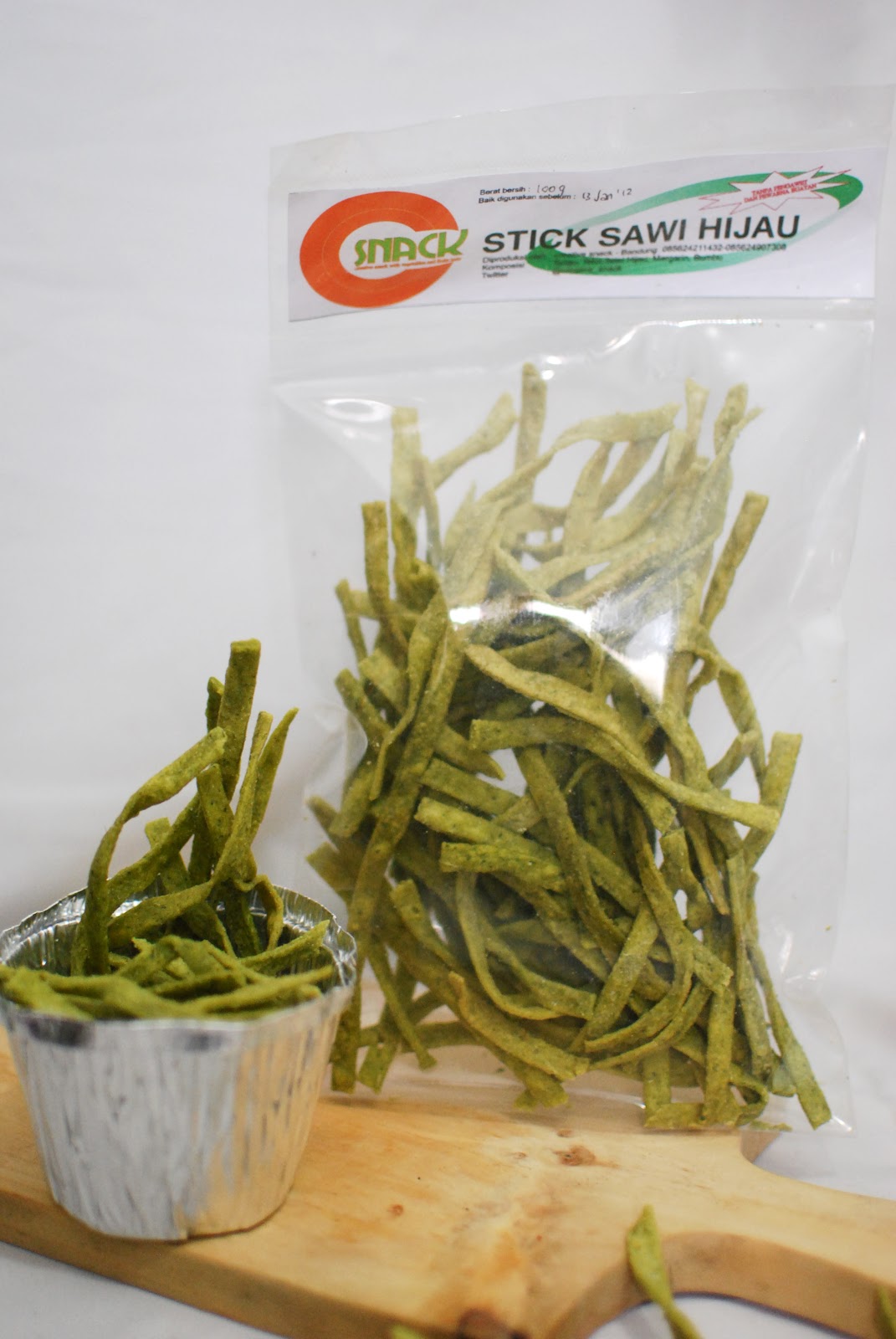 Creative Snack: Stick Sawi Hijau