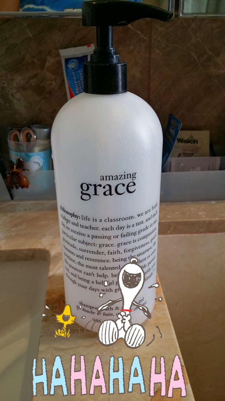 Anpanman Mama: 【保養】 Philosophy Body Wash - Amazing Grace