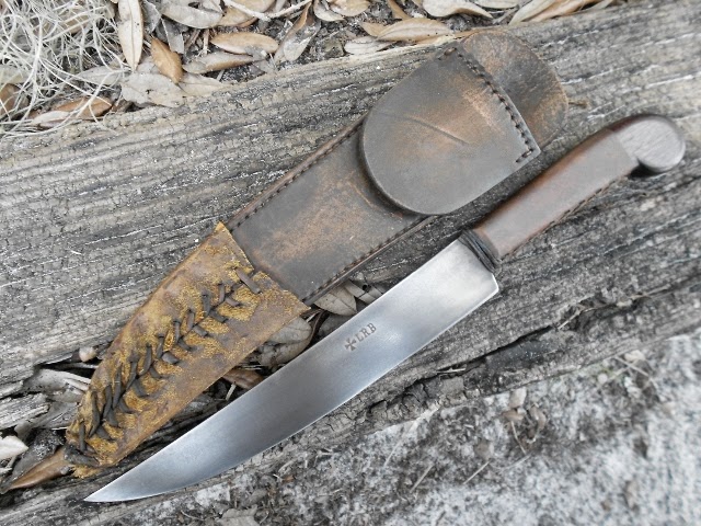 Contemporary Makers: Knife and Sheath by Wick Ellerbe