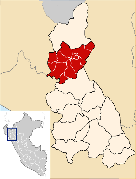 Ubicación de la provincia de Jaen - Cajamarca ~ ASI ES CAJAMARCA