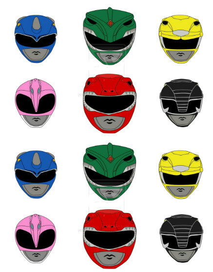 Edible Paper in Creatividades: Power Rangers