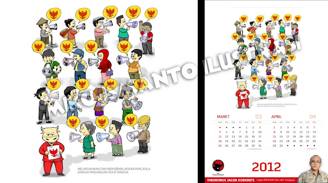 ILUSTRASI ~ SECANGKIR KOPI HANGAT