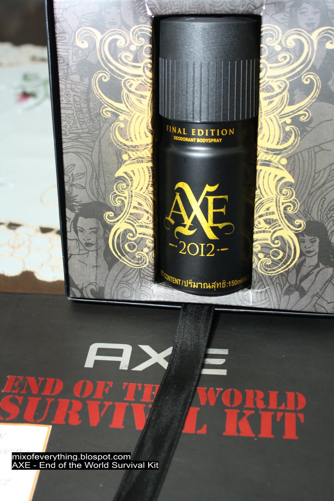 AXE: HAPPY END OF THE WORLD SURVIVAL KIT. - Blog for Tech & Lifestyle