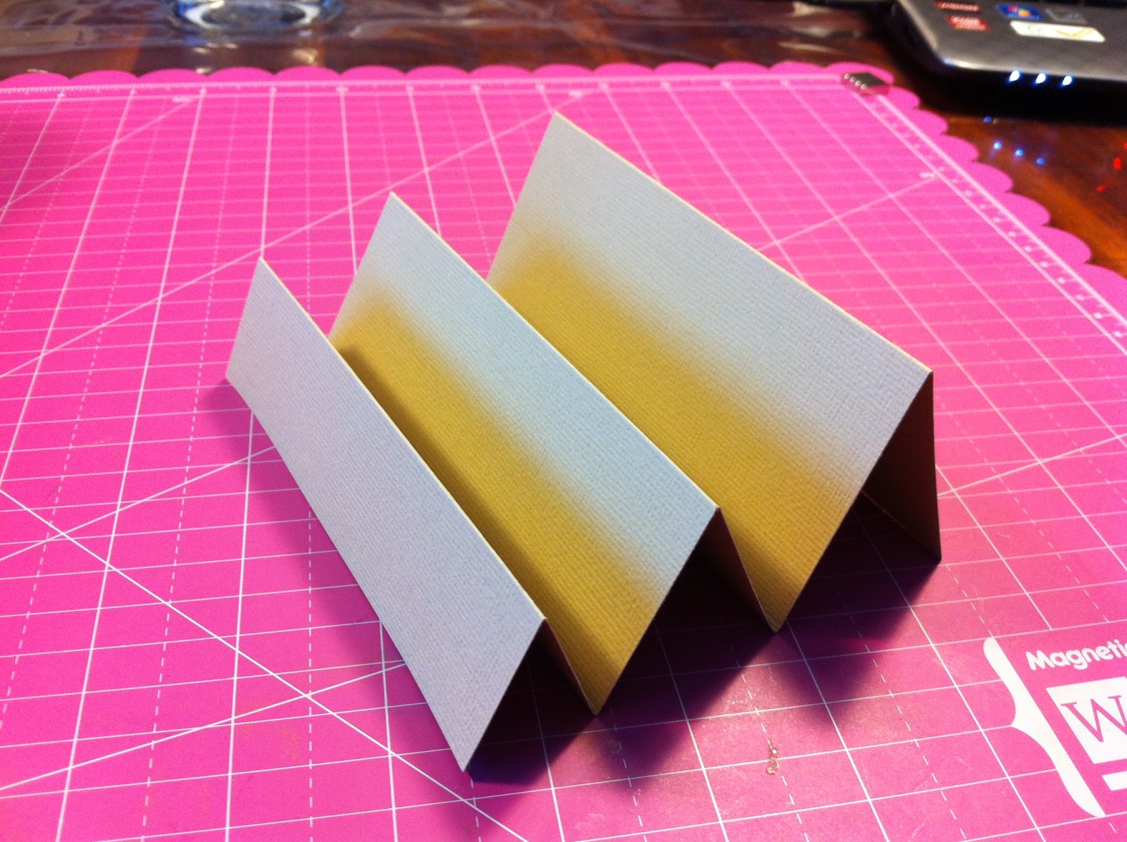 Pumpkin Spice & Everything Nice: Stair Step Card Tutorial