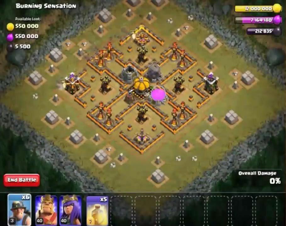Kumpulan Goblin Base 1-50 & 51-75 Clash of Clans (COC) | Gaming ...
