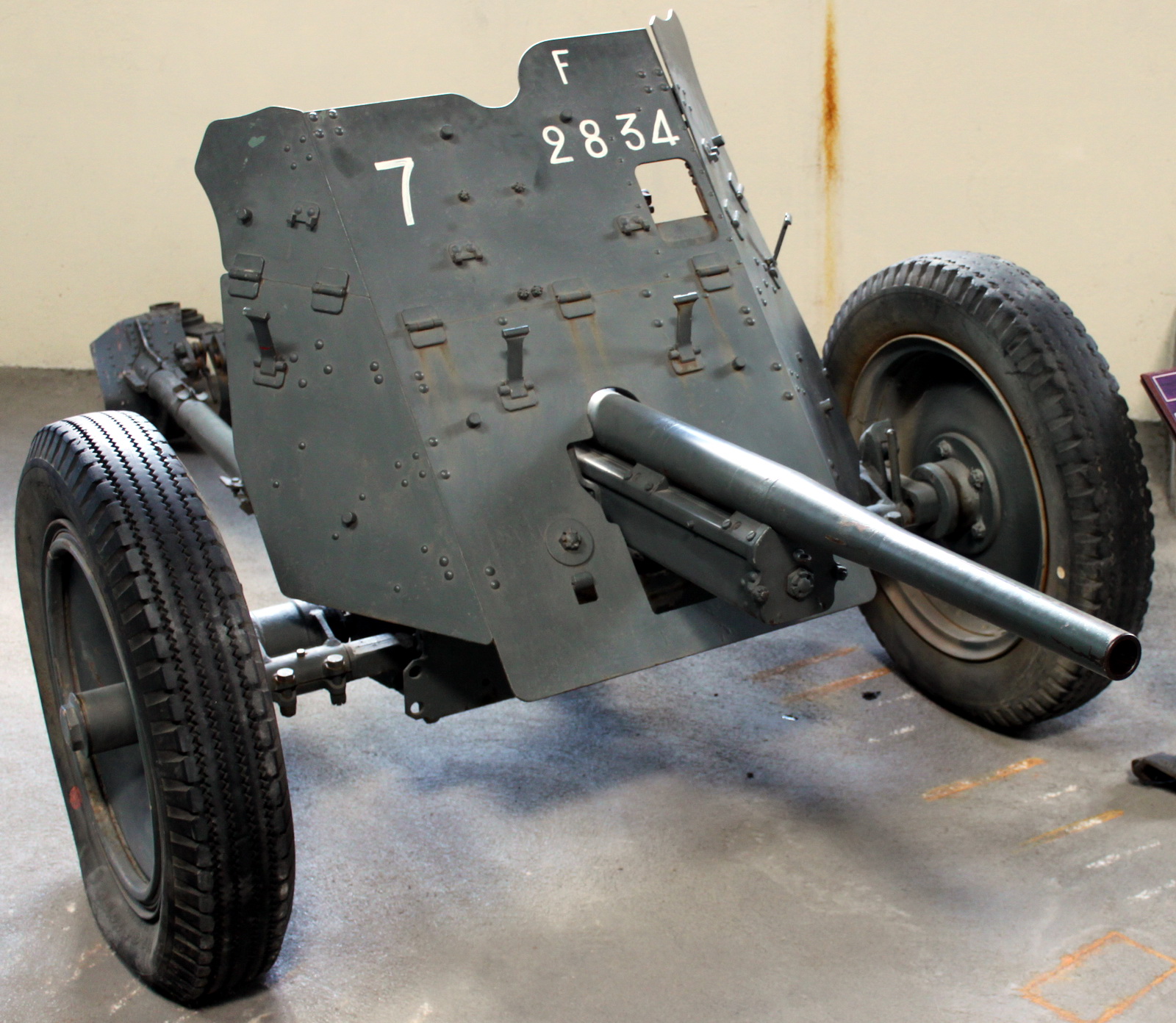 NAZI JERMAN: Foto 37mm Pak (Panzerabwehrkanone) 35/36