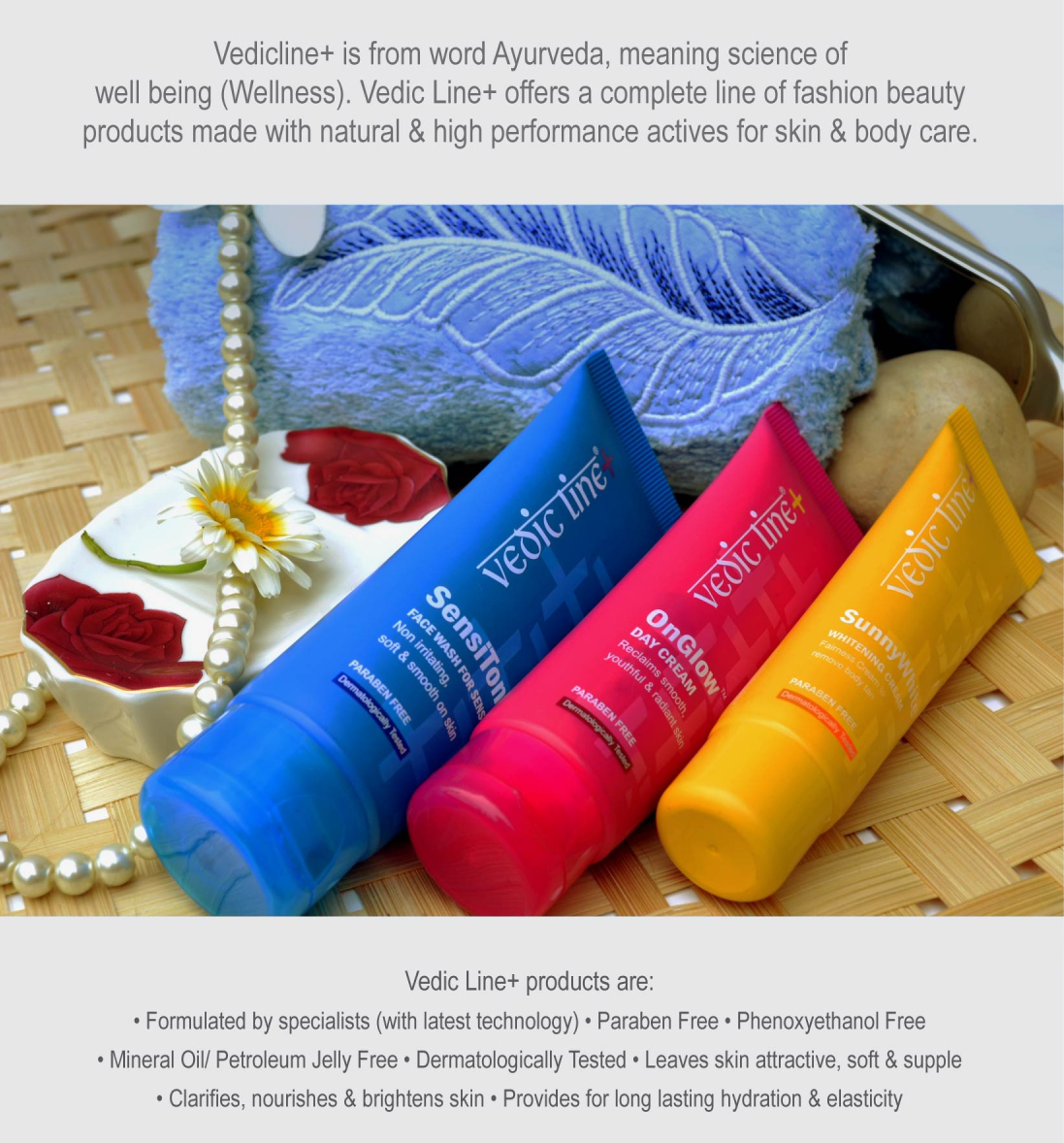 Vedic Line Launches the Vedic Line+ range of products - New Love - Makeup
