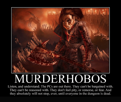 The Problem of Murder Hobos in Gaming