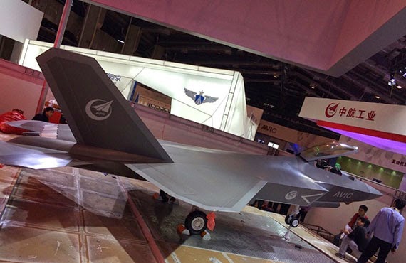 Refined Model of Shenyang J-31 Falcon Eagle Stealth Fighter Aircraft at ...