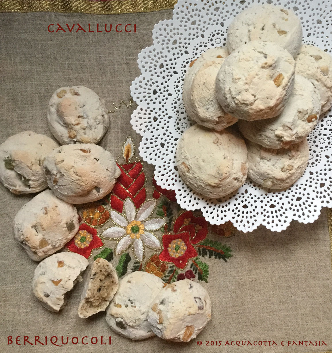 Cavallucci e berriquocoli di Siena