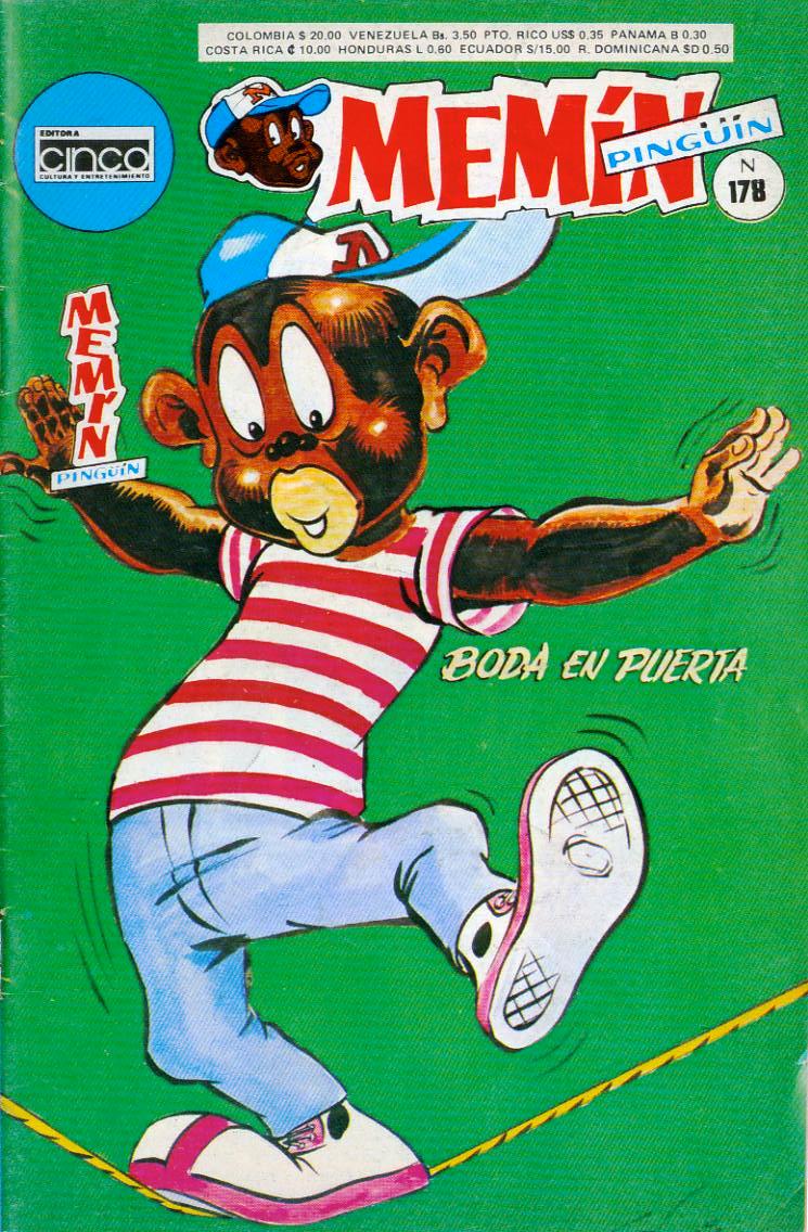 Mexico Comic Sonrisas: Memin Pingüin - Ed. Cinco (176 al 180)