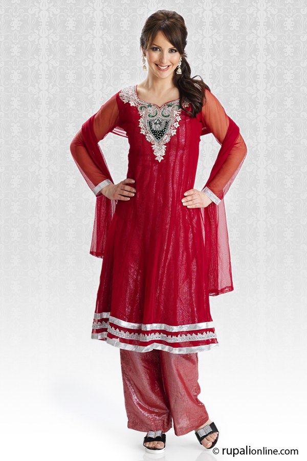 Trouser Salwar Fashion | Upcoming Trend in Salwar Kameez ~ She9 ...