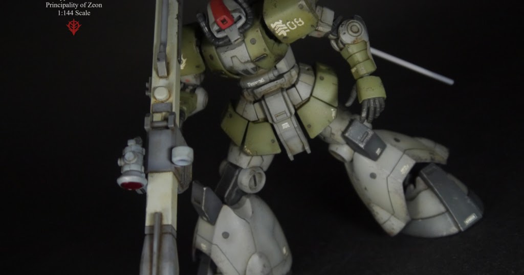 Custom Build: HG 1/144 YMS-08B Dom Test Type [Rhino Custom] - Gundam ...