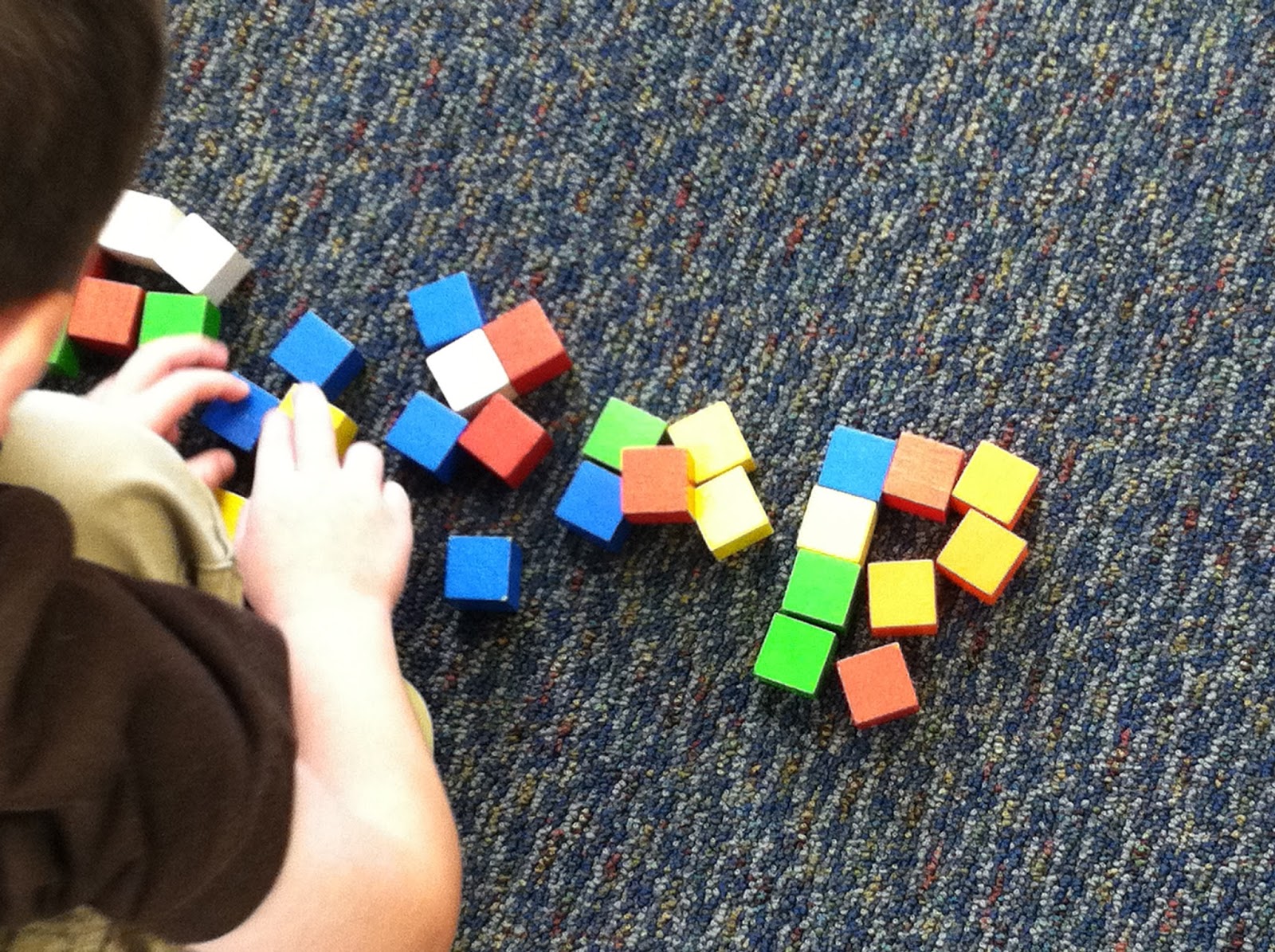 Brick by Brick: Cube Blocks and Free Play