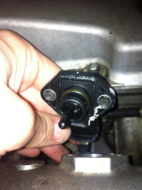 Mit dem Landy auf Reisen: Reinigung MAP Sensor TD5