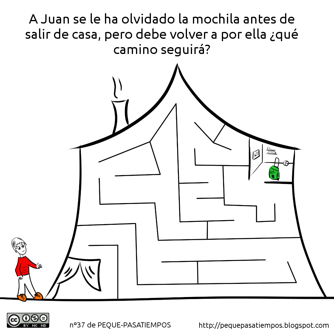 Peque-pasatiempos: Laberintos