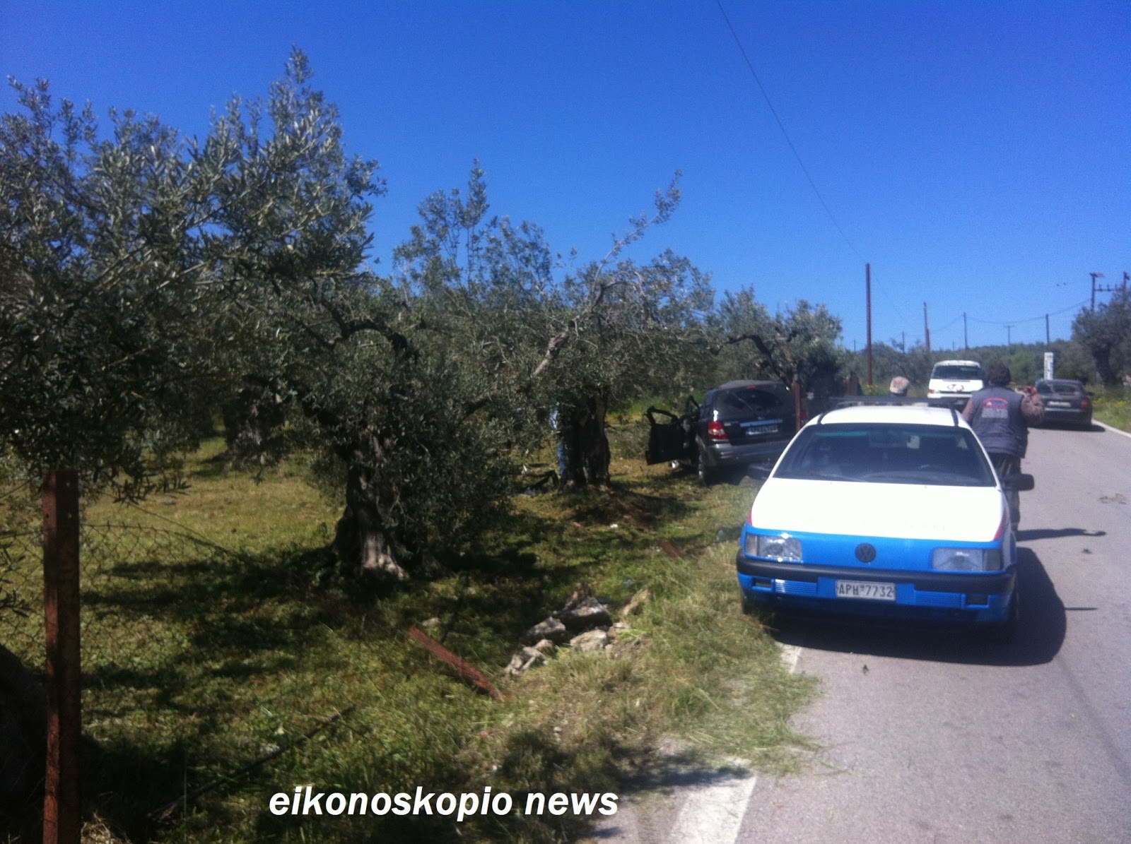 Εικονοσκόπιο News: ΕΡΜΙΟΝΗ: ΑΥΤΟΚΙΝΗΤΟ «ΚΑΡΦΩΘΗΚΕ» ΣΕ ΕΛΑΙΟΔΕΝΤΡΑ ...