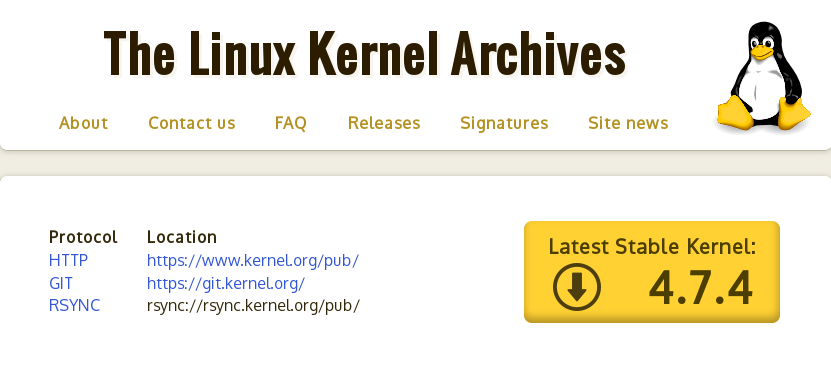 Compilando un kernel
