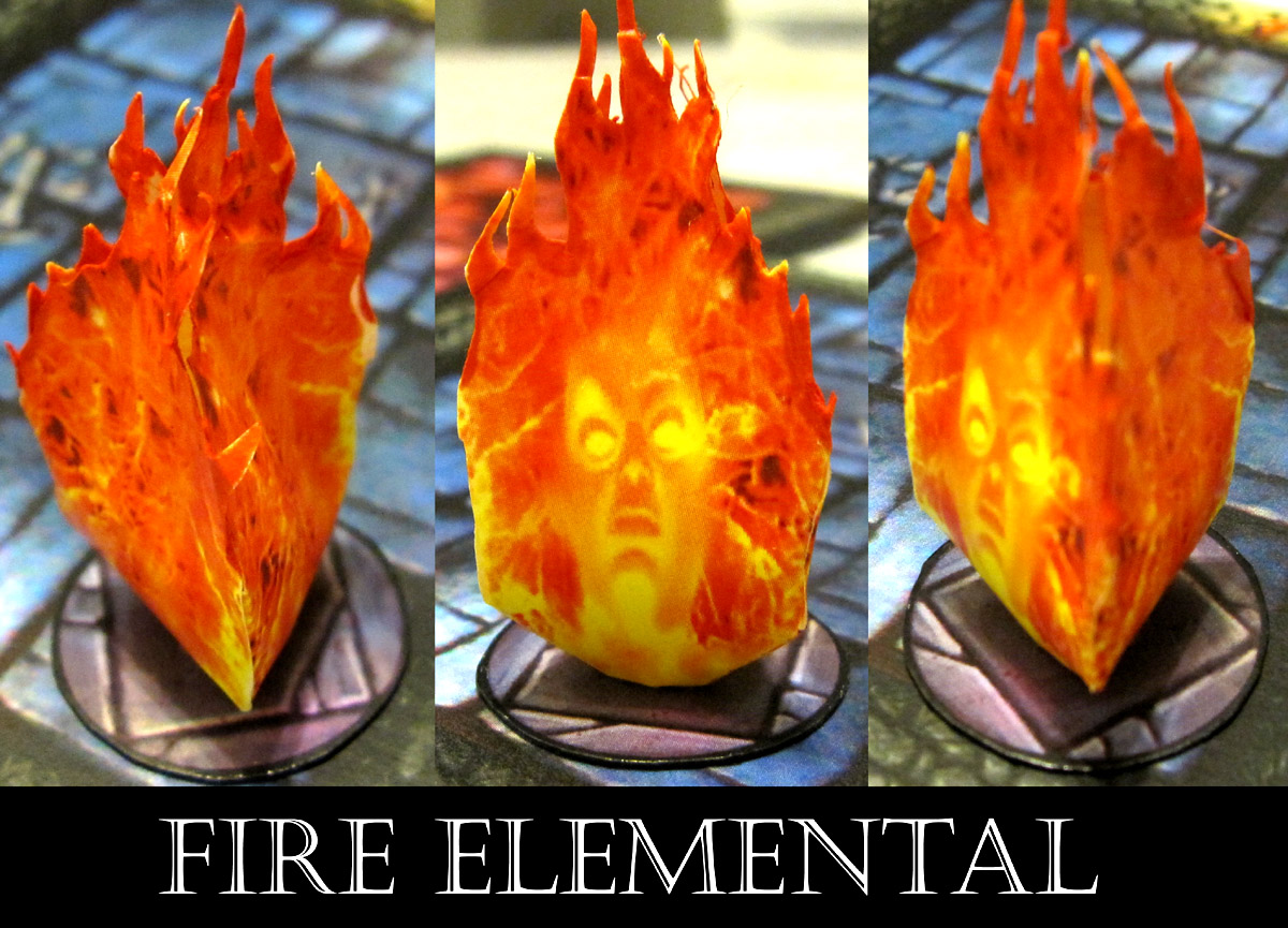 Fantasy Paper Miniature Models: Dragons and other monsters