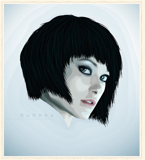Duran Young Graphics: Miles Donovan Vector Portrait