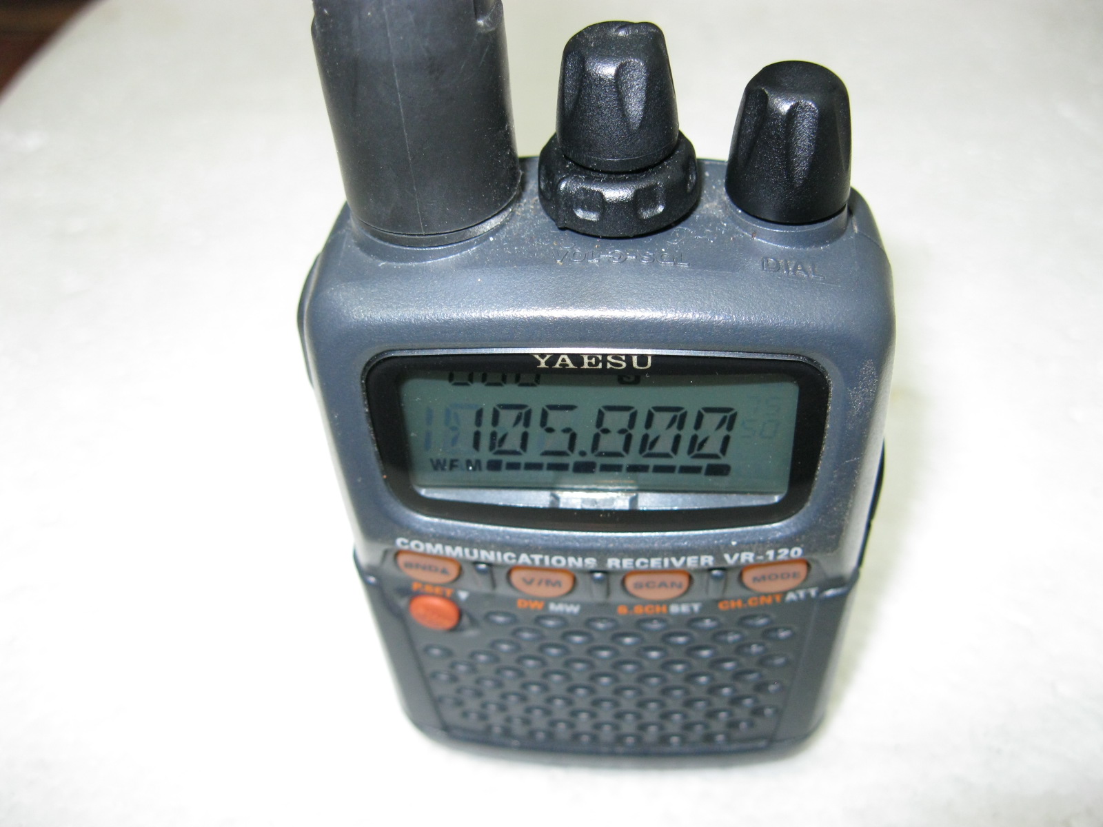 dbest-radio: Yaesu VR-120 Receiver (terjual kalsel)