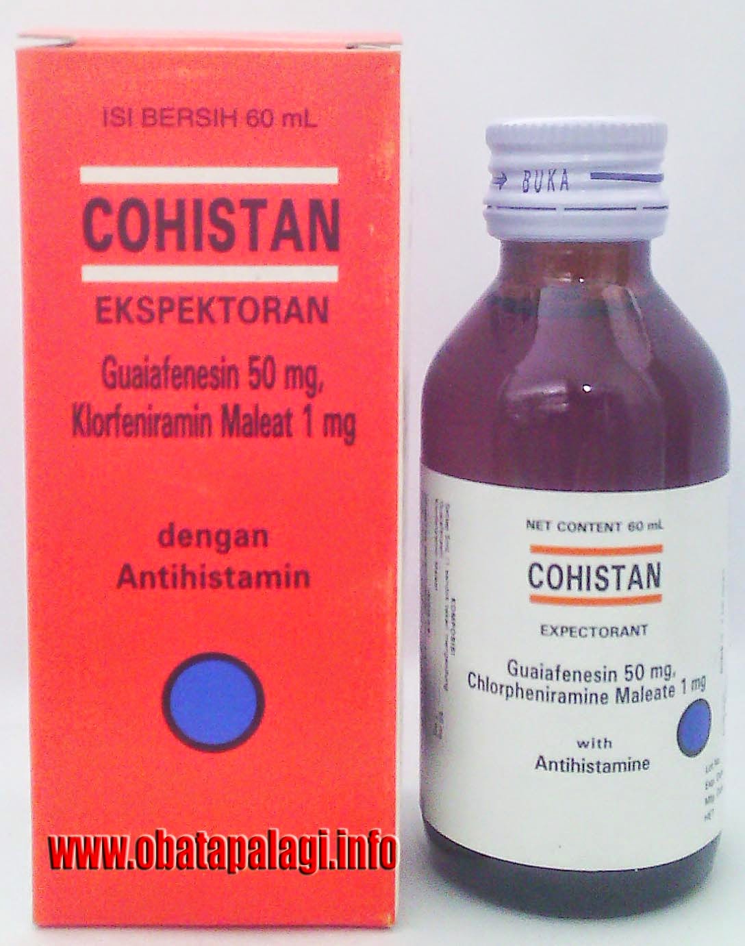 Dosis & Komposisi Cohistan Ekspektoran