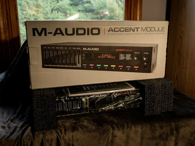 MATRIXSYNTH: M-Audio Accent Module w/ Original Box