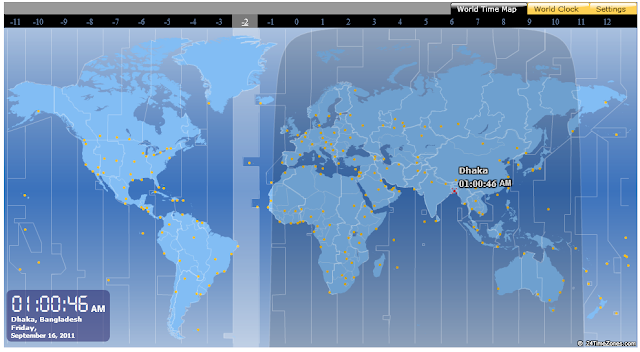 EssentialBD: Check Current Local Time Around the World