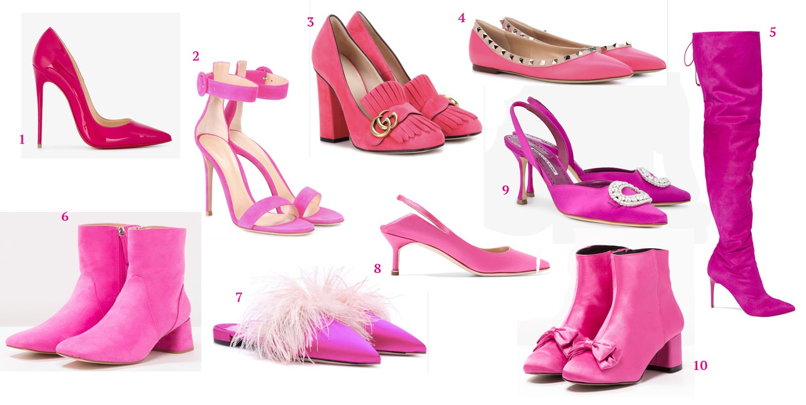 scostumista: THIS IS THE TREND:FUCHSIA SHOES