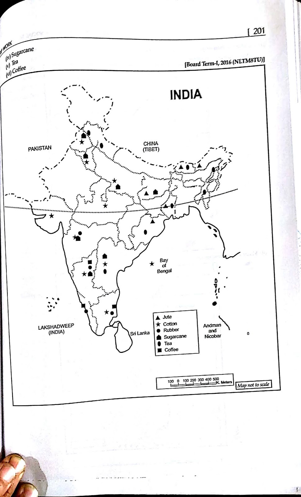 Map work of Geography class X