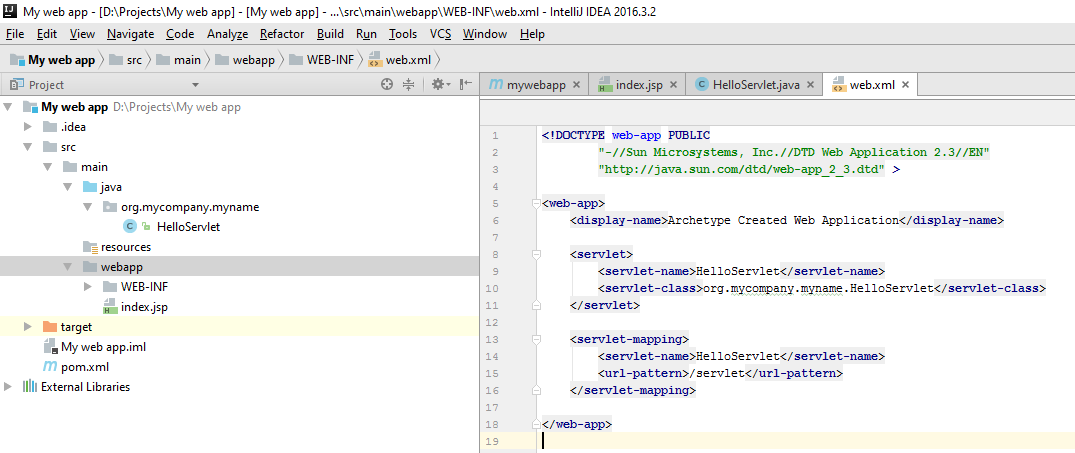 Tutorial: IntelliJ IDEA Community Edition with Tomcat deployment