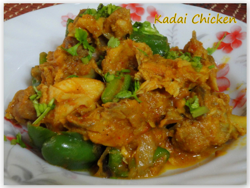 JenaCookingGuide: Kadai Chicken