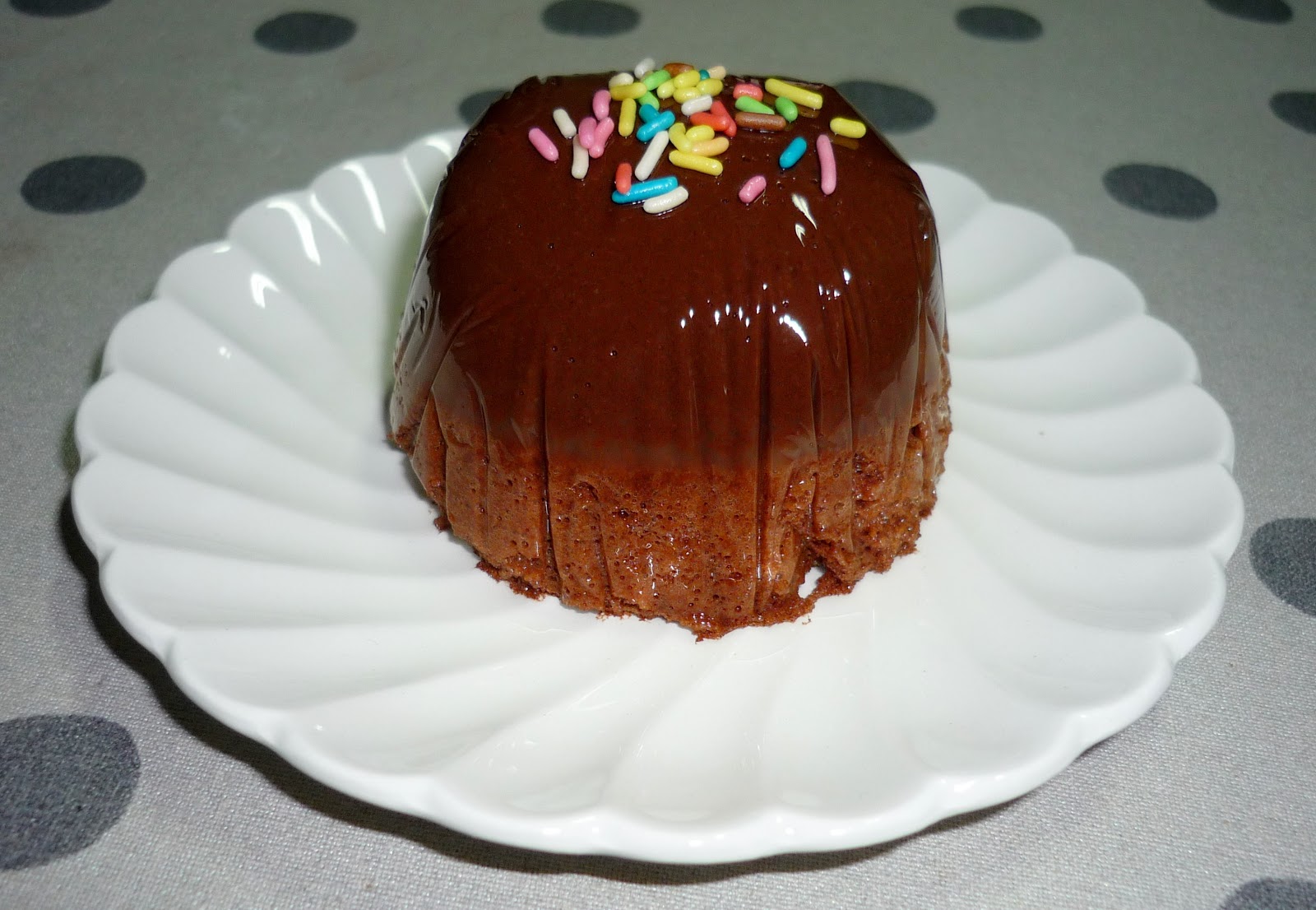 El recetario de Blanca: Buding de chocolate con base de mousse