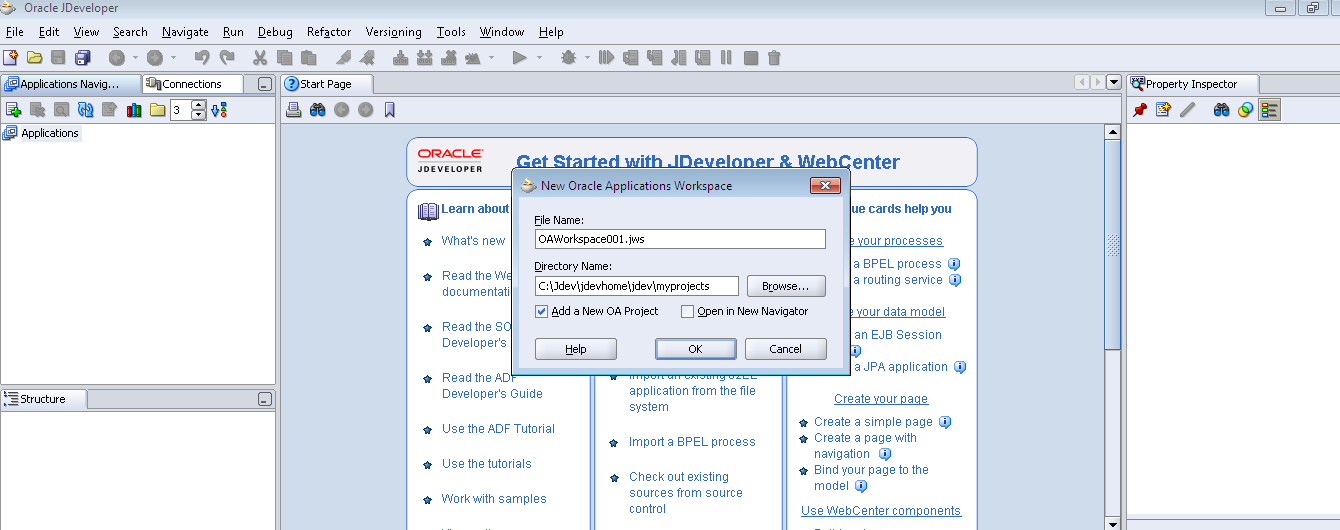 Oracle EBS and Fusion Technical: Creating Hello World OAF Page