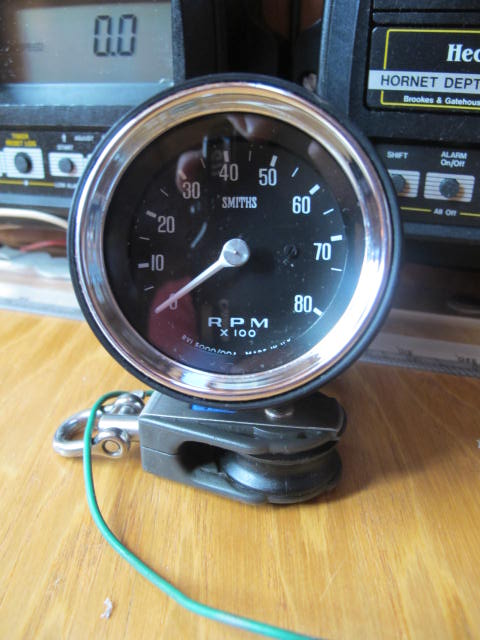 Roys Hillman Imp years: How to connect a Smiths RV1 5000/00A rev counter