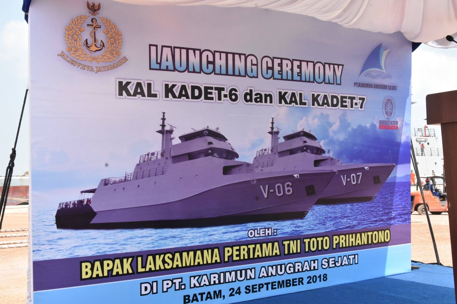 New Cadet Ships Launched for Indonesian Navy | jejak defence