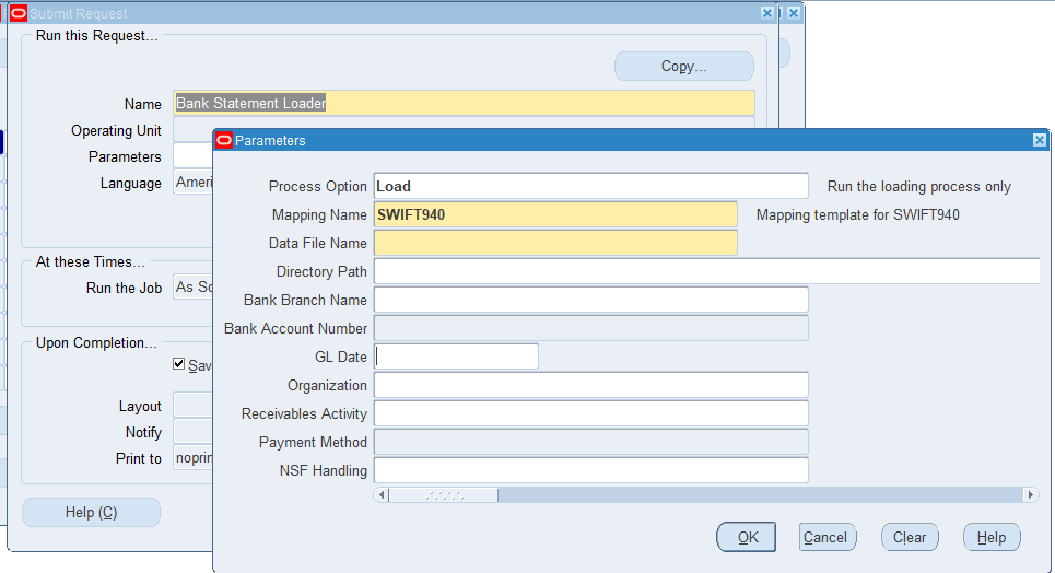 Oracle Application's Blog: Oracle cash management auto reconciliation setup