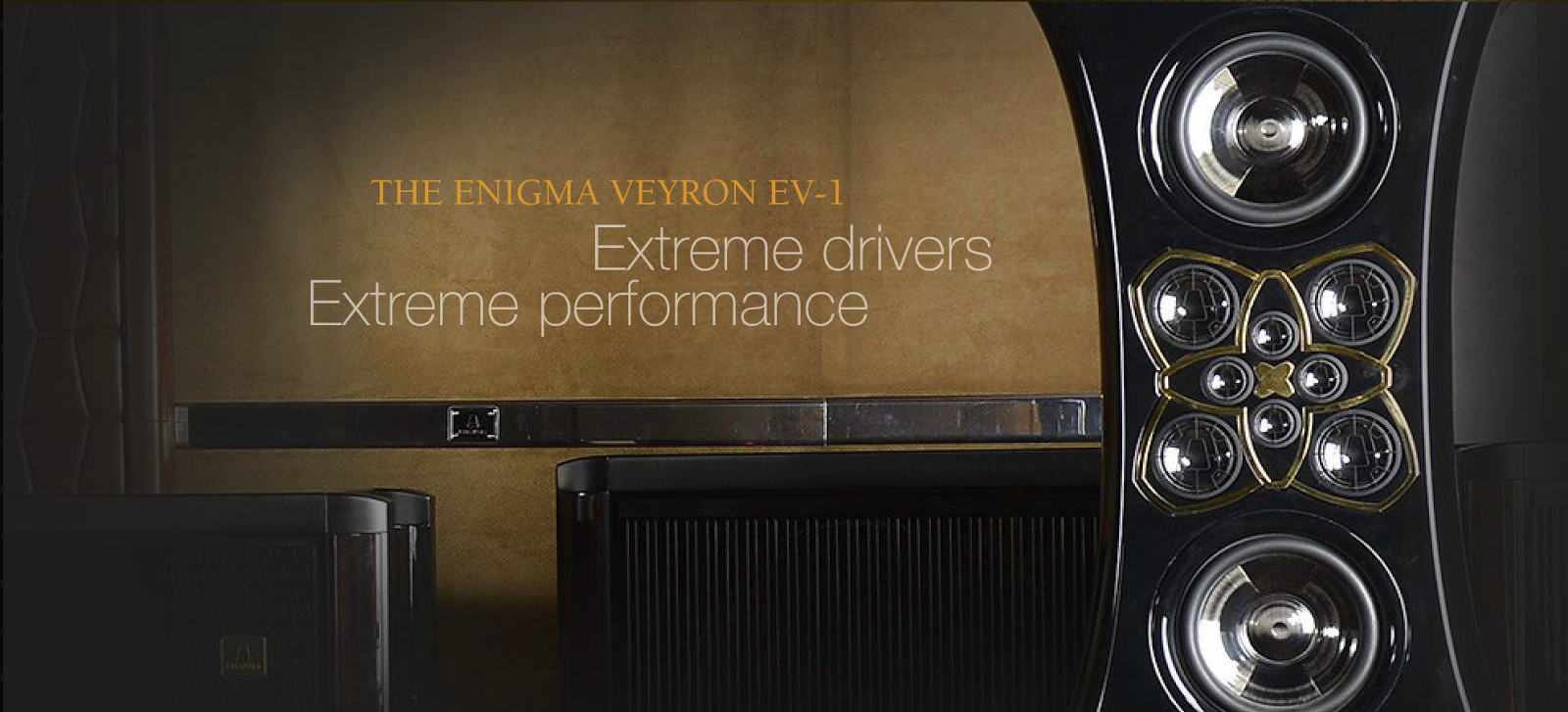 Kharma Enigma Veyron EV1 flagship speakers – M & S | Ultimate High-Fidelity