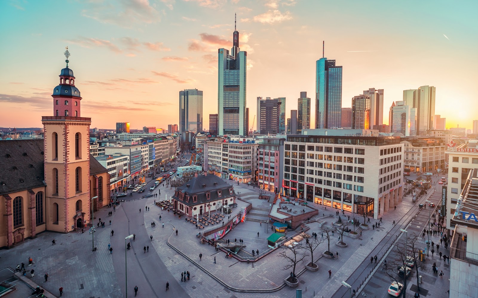 Germany city building - Mystery Wallpaper