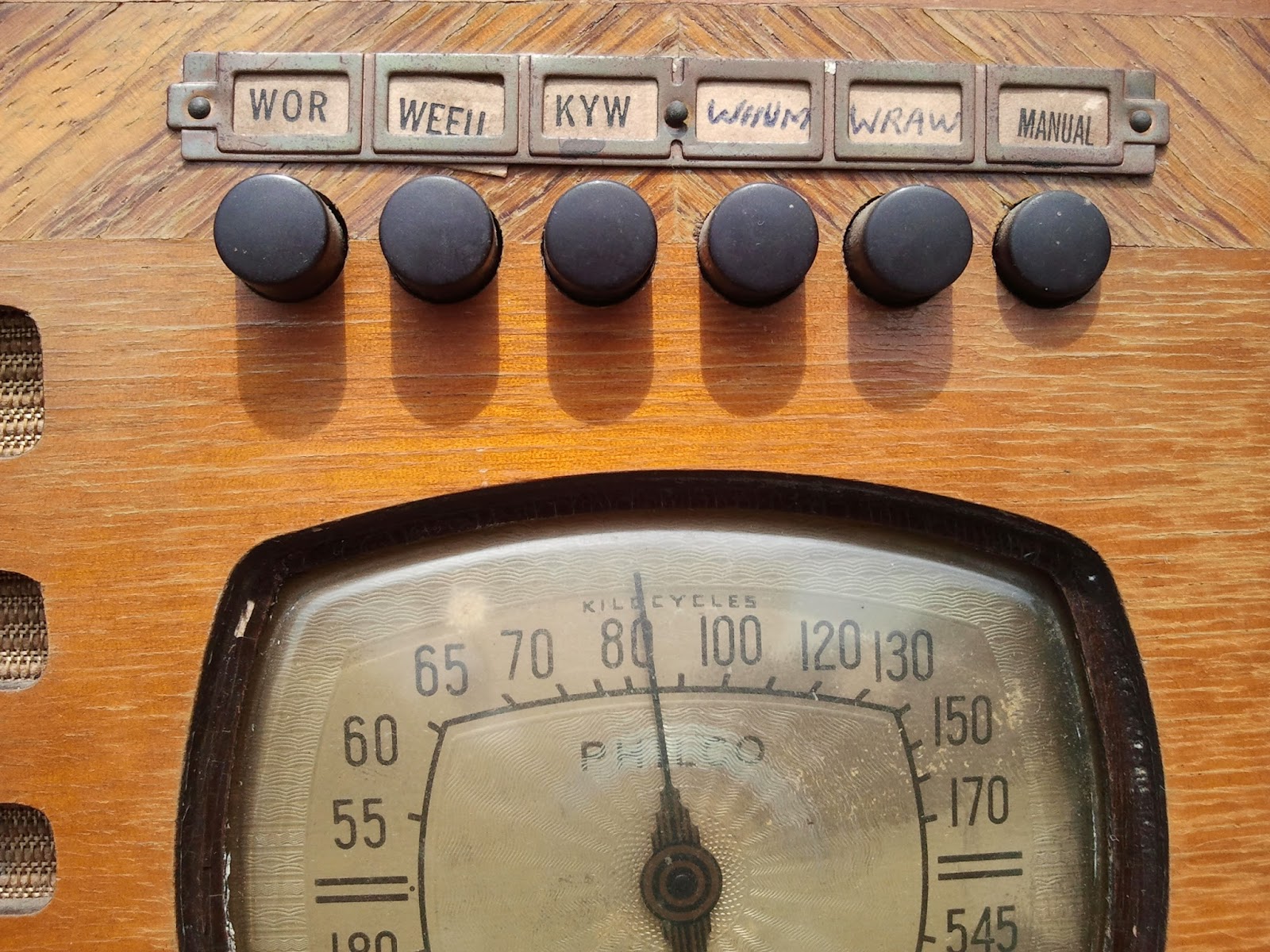 ARCANE RADIO TRIVIA: The Philco Radio Dial tells All