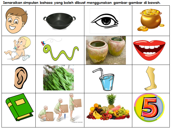 Fun Crayons EduSpace: Peribahasa UPSR - Latihan 8