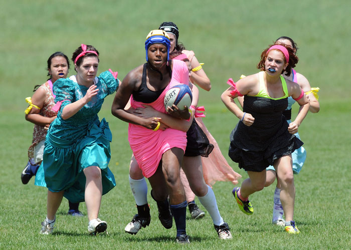 Tom Kelly IV - Recent Works: Prom Dress High School Girls Rugby
