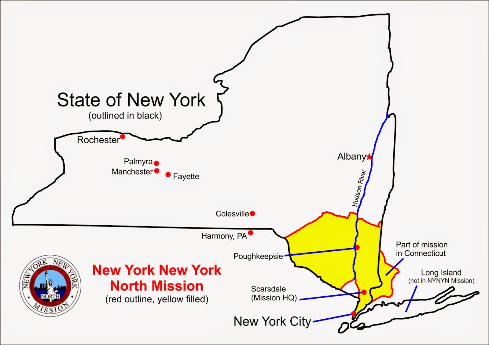 LDS Missionary Couple in the New York New York North Mission: March 2015