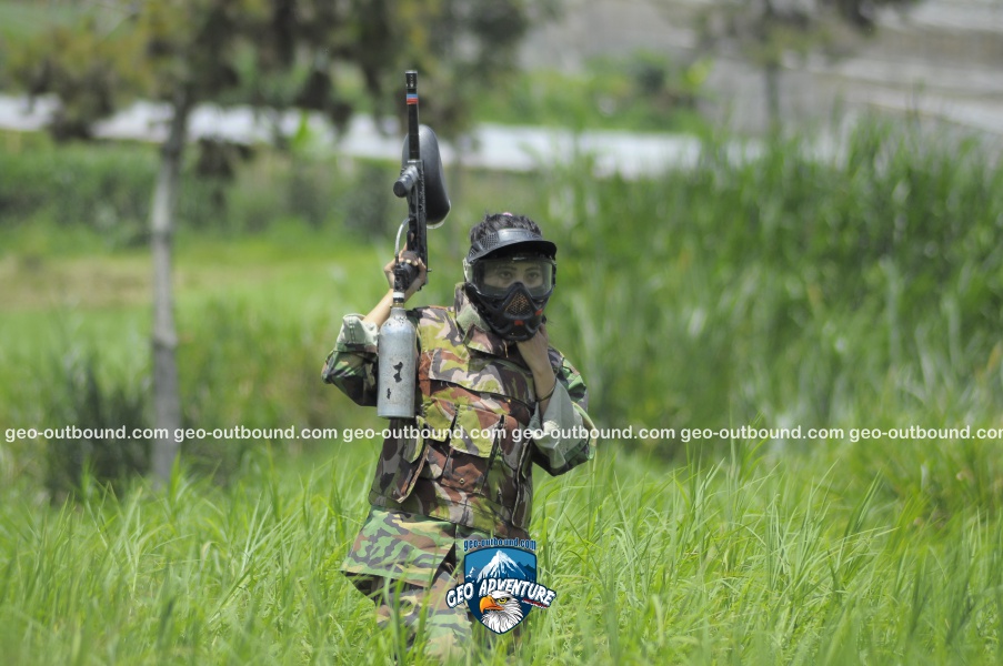 PAINTBALL GEO ADVENTURE LEMBANG BANDUNG: PERTEMPURAN PAINTBALL DI AREA ...