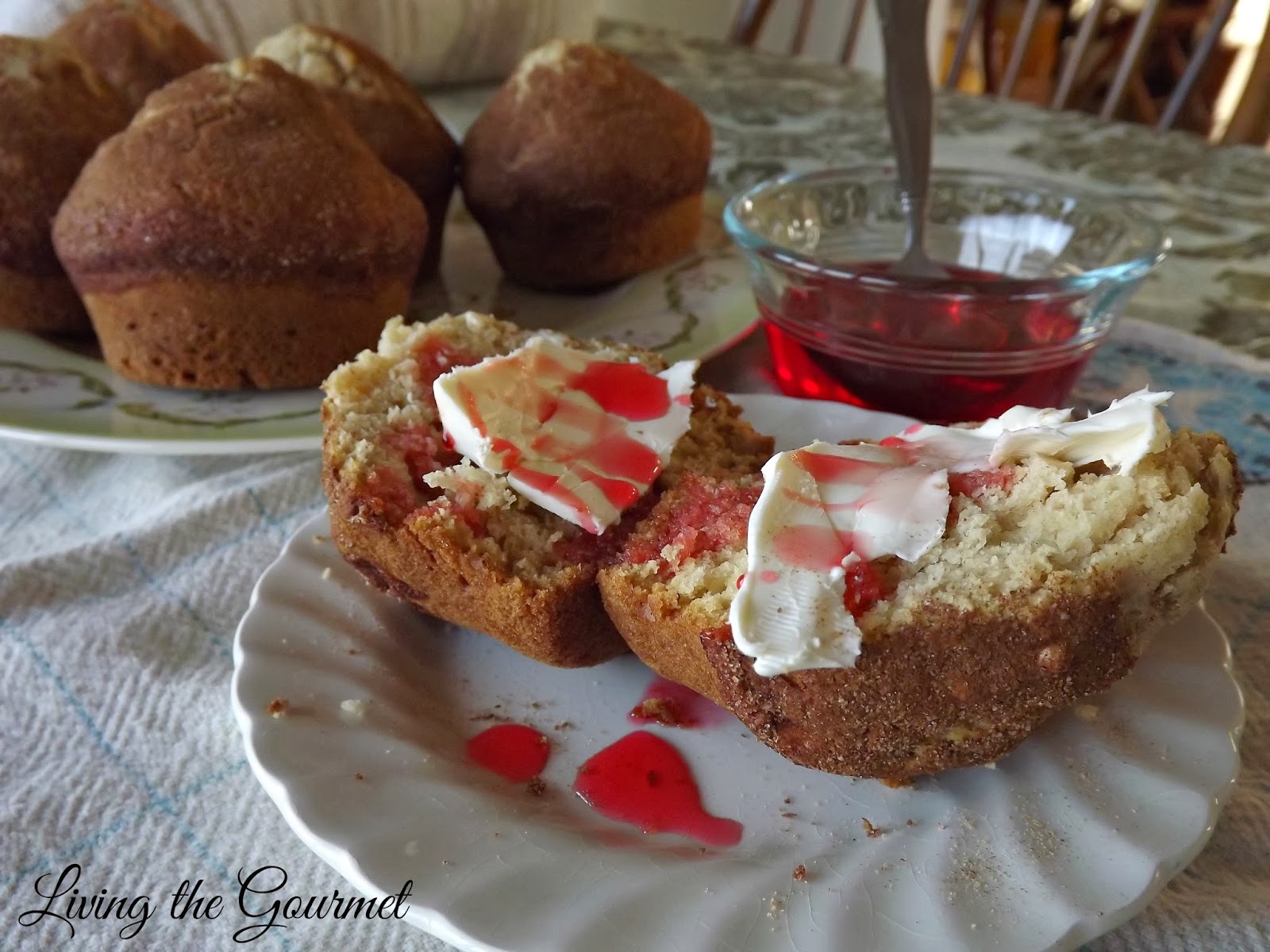 Muffins with Simple Syrup - Living The Gourmet