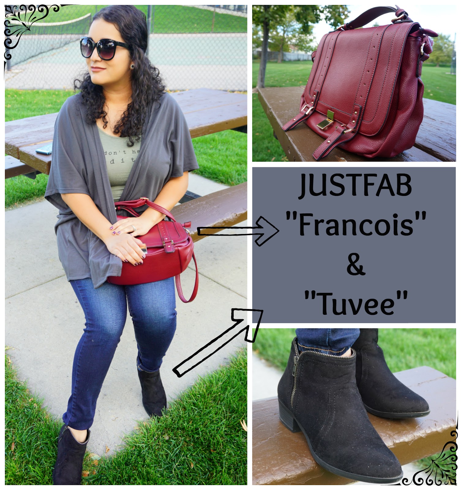 Makeup, Fashion & Royalty: OOTD: Warm Fall Day! (Featuring Justfab!)